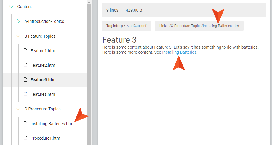 Cross-Reference Formats and Commands